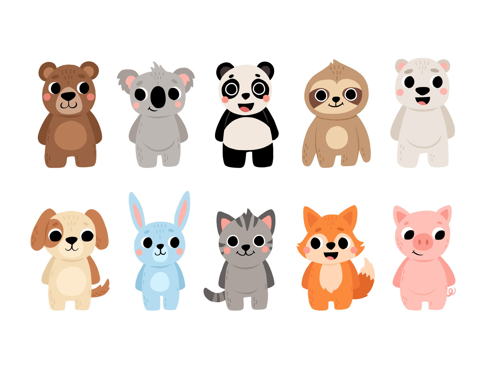 Moving Animated Baby Animals