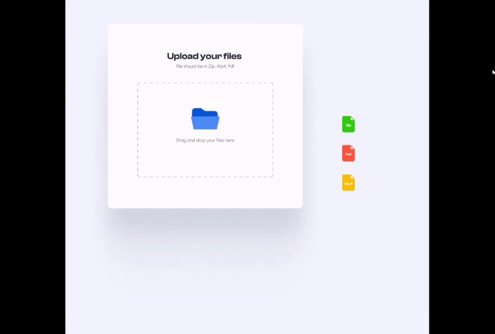Drag and Drop File Uploader by Oluwatosin Obalana on Dribbble Drag and Drop File Uploader by Oluwatosin Obalana on Dribbble