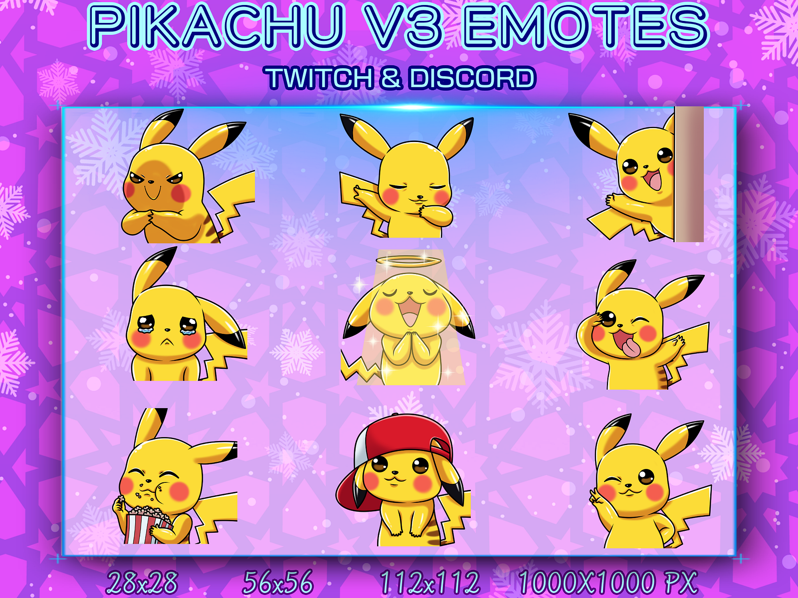 PIKACHU V3 EMOTES by Buyung Saputro on Dribbble