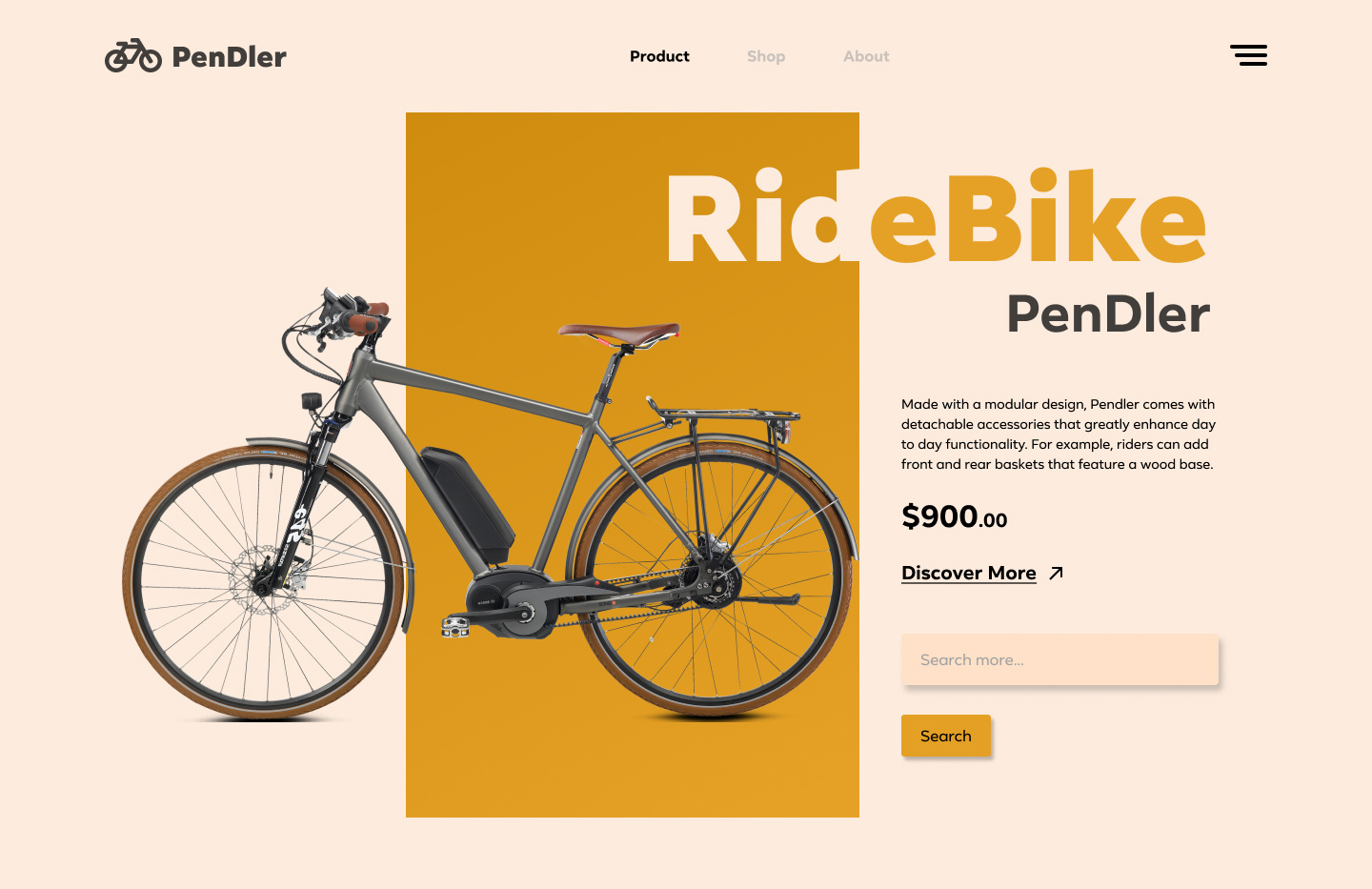 E-Cycle Design UI Template by Hisoki on Dribbble