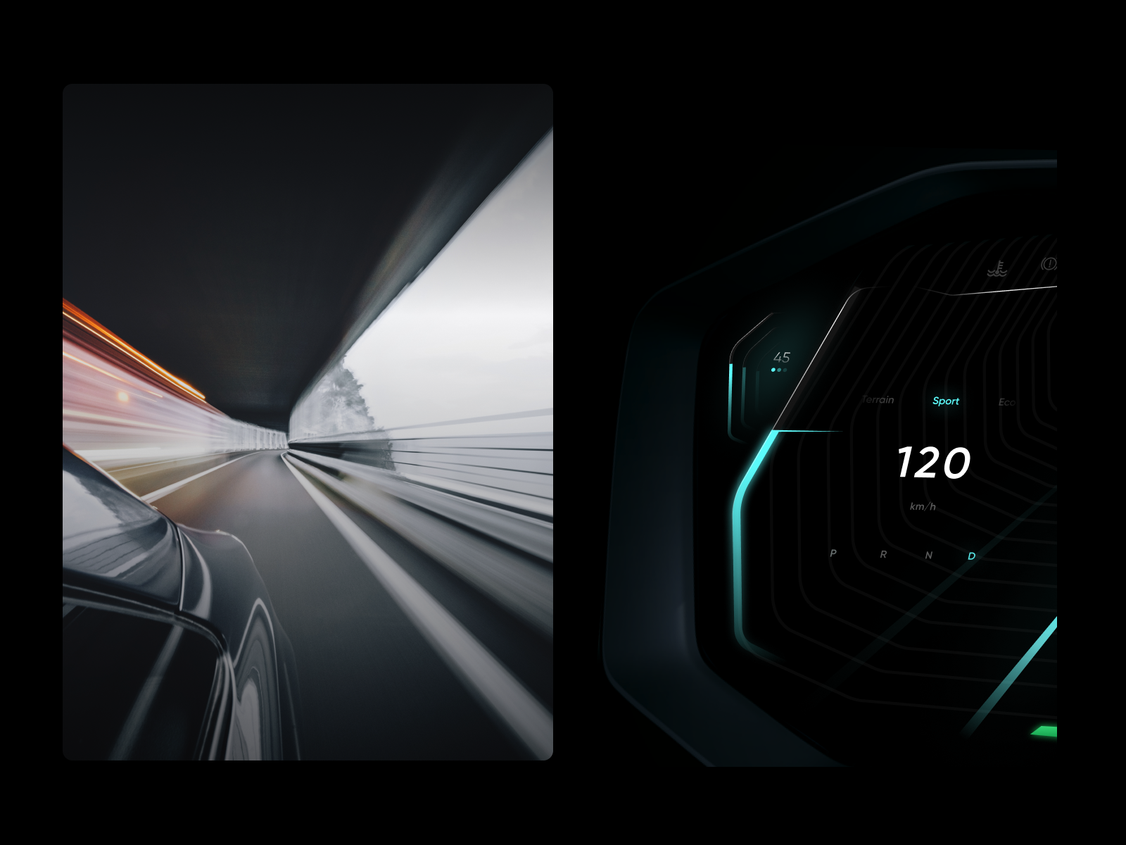 Car Console Interface Design by Manu M on Dribbble