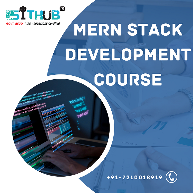 Mern stack development course by Sit Hub on Dribbble