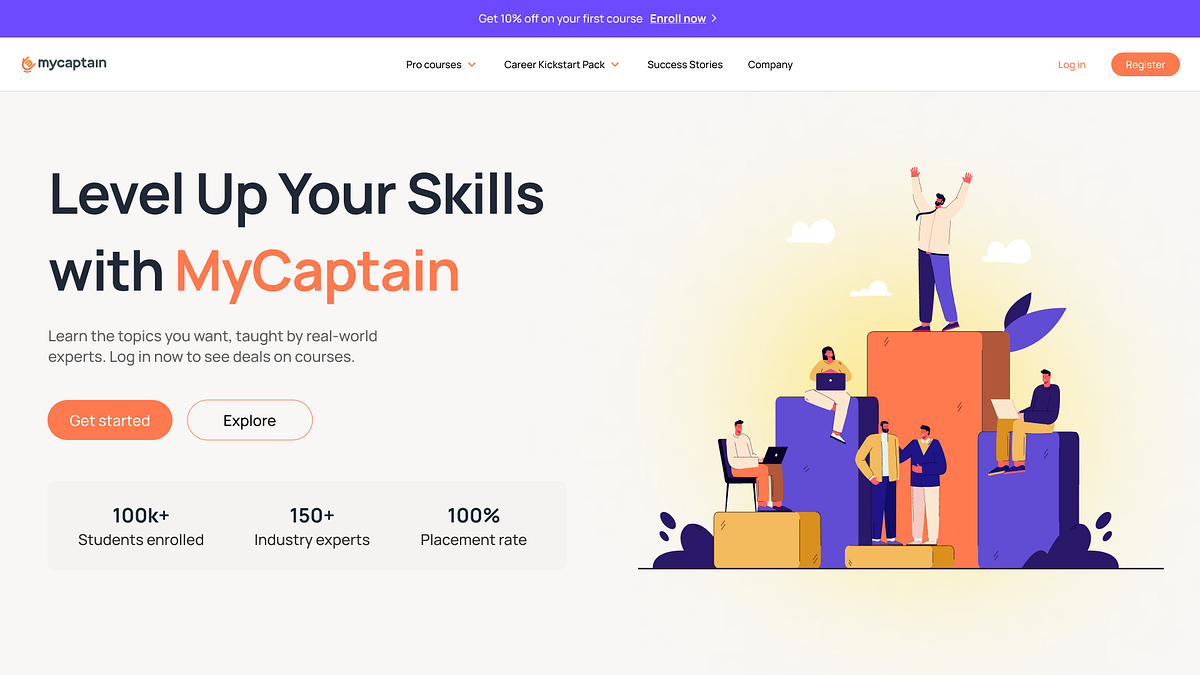 Mycaptain redesign by Siddhi Bhatia on Dribbble