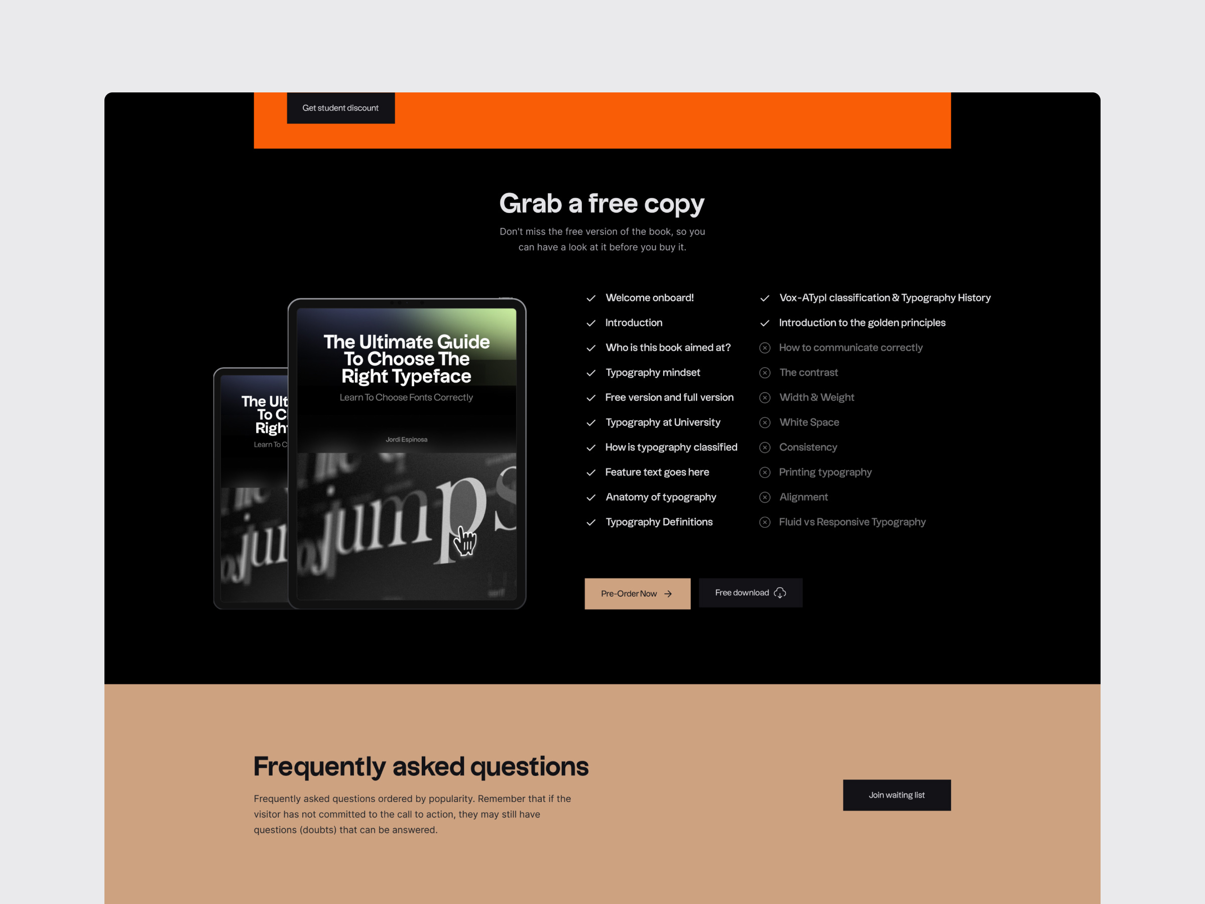 CTA & Footer by Jordi Espinosa on Dribbble