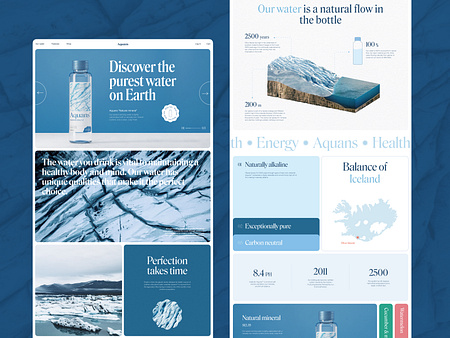 Reusable Bottles Website by tubik on Dribbble