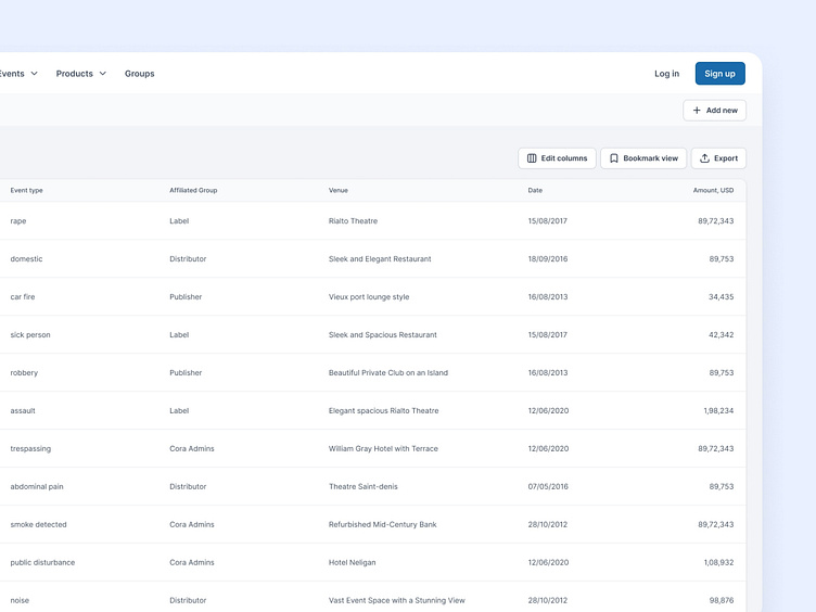 Custom Crm Interface For Business And Consulting Company By Serge