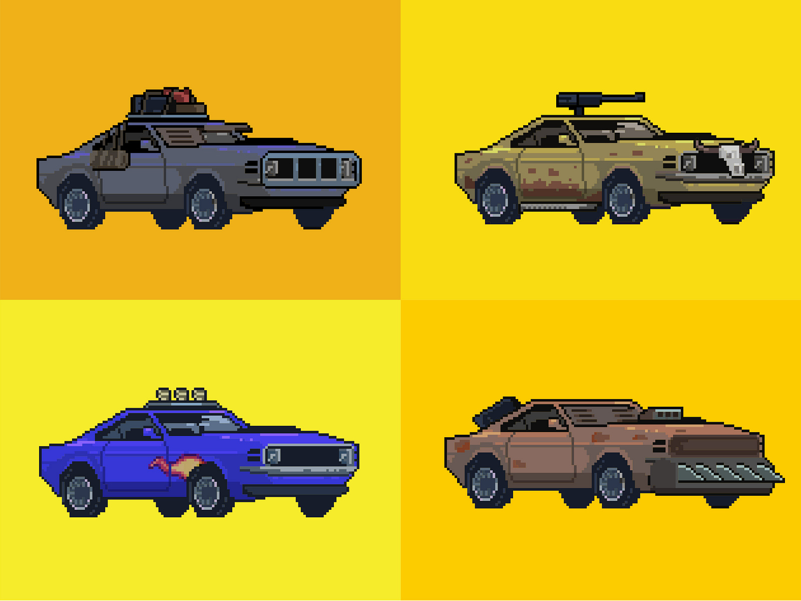 Wild Cars by 350 Agency on Dribbble