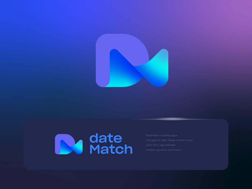 DM Logo by Oranye Putih on Dribbble