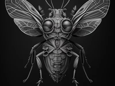 Queen of bugs by Danny Villarreal on Dribbble