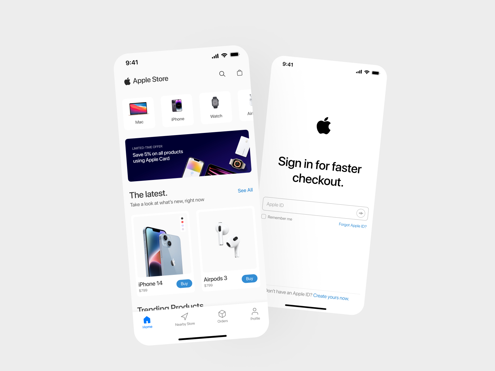 Apple Store - Concept UI UX mobile app design. by Sameer Siddiqui on ...