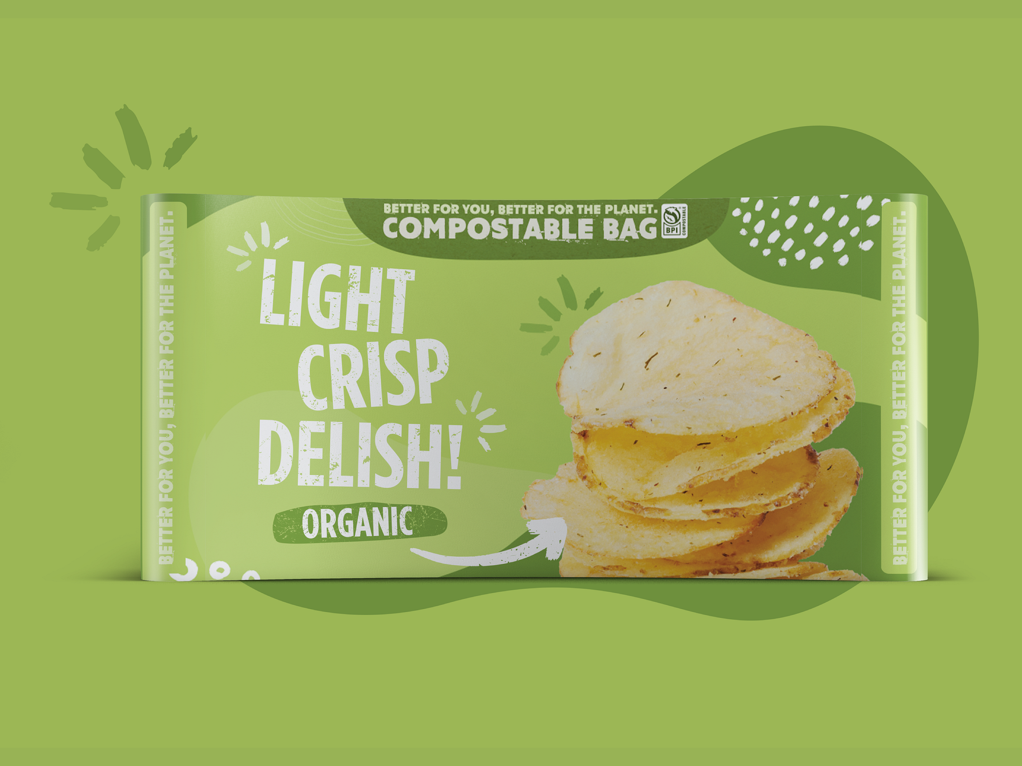 Chips Booth Display Design by Darkroast.co on Dribbble