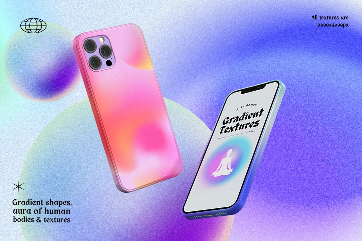 25 Gradient Grainy Textures by Creative Assets on Dribbble