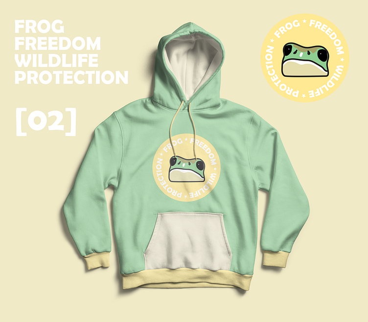 Frog Freedom Wildlife Protection - Logo & Mockup by Kanna Izushi ...