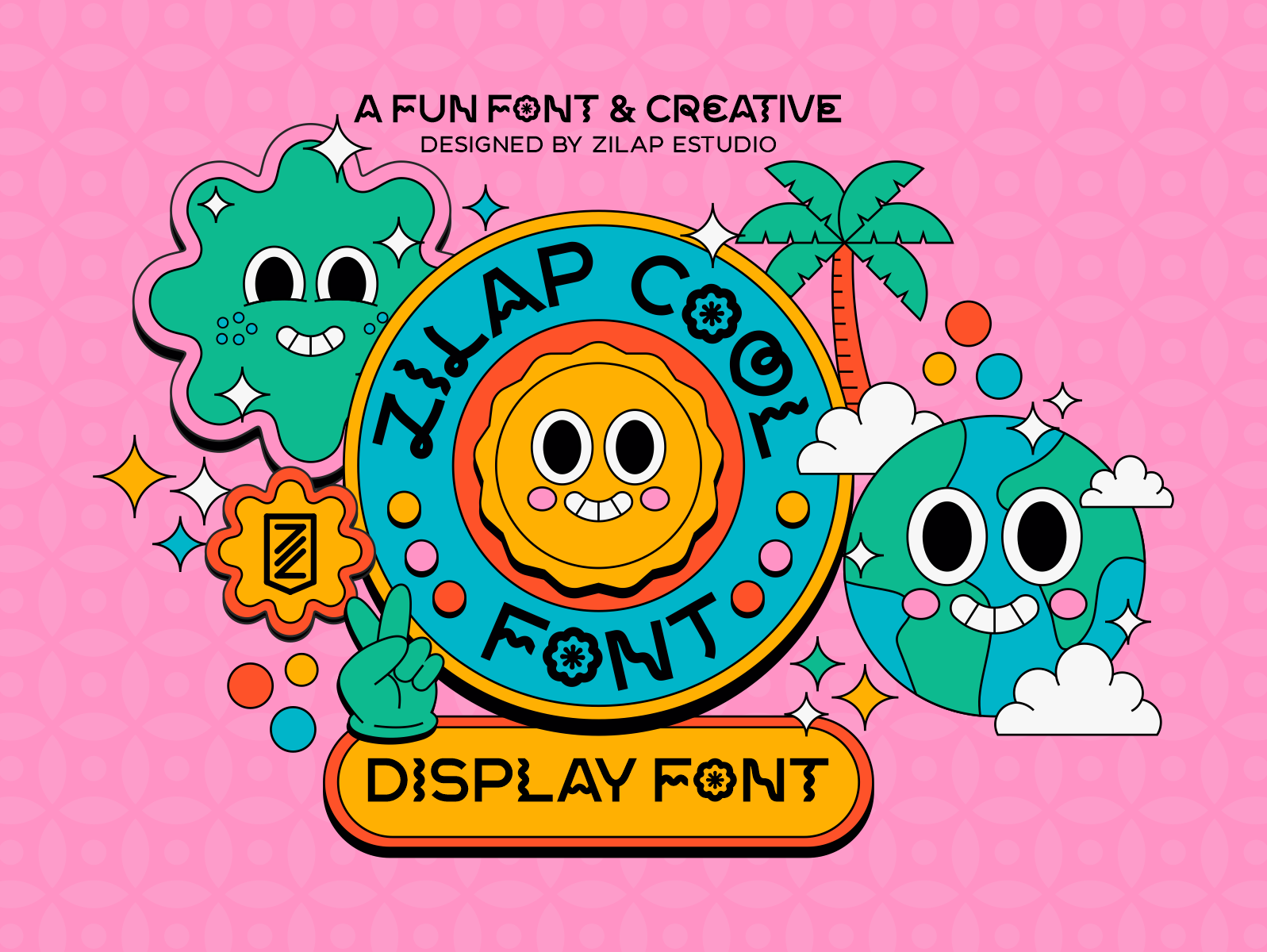 Zilap Cool Display Font by Zilap Estudio on Dribbble