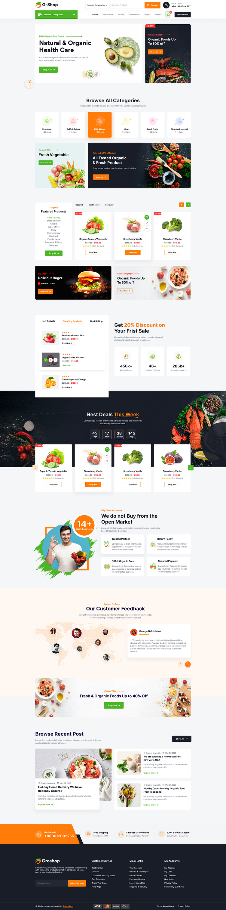 Grocery shop Website, groceries, supermarket, e-commerce, ui, ux by ...
