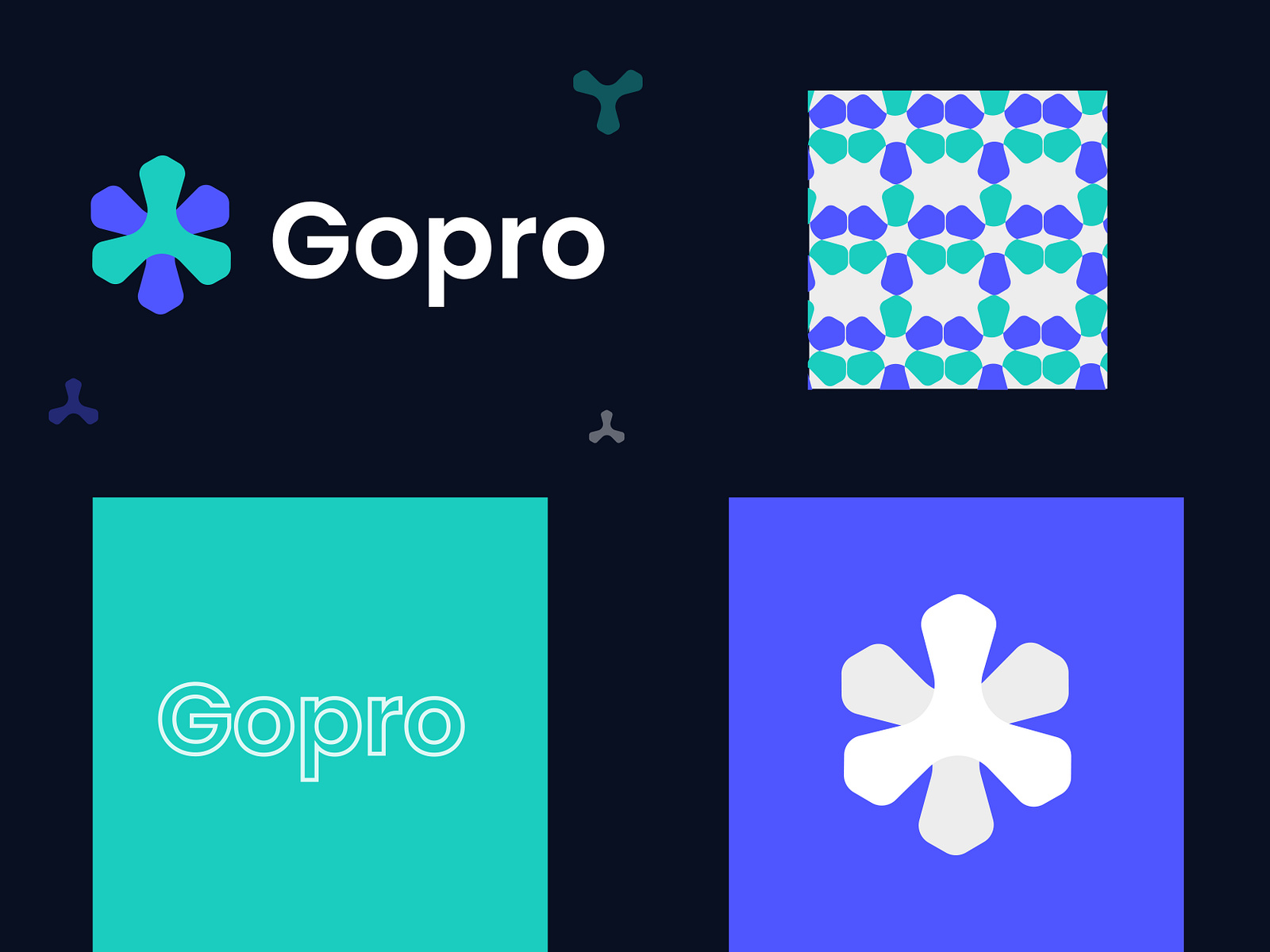 Gopro logo and branding design by Donlift on Dribbble