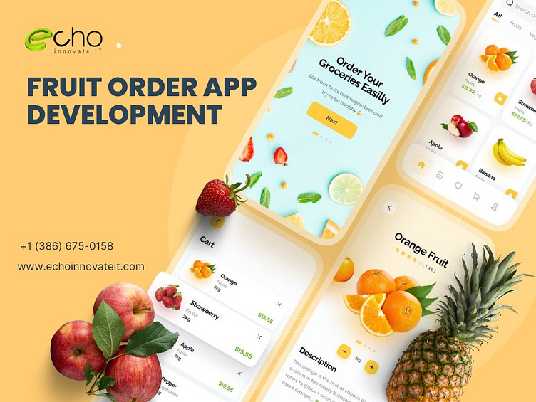 Food Order App Development by Echoinnovate IT - Custom Software & App Development Company on ...