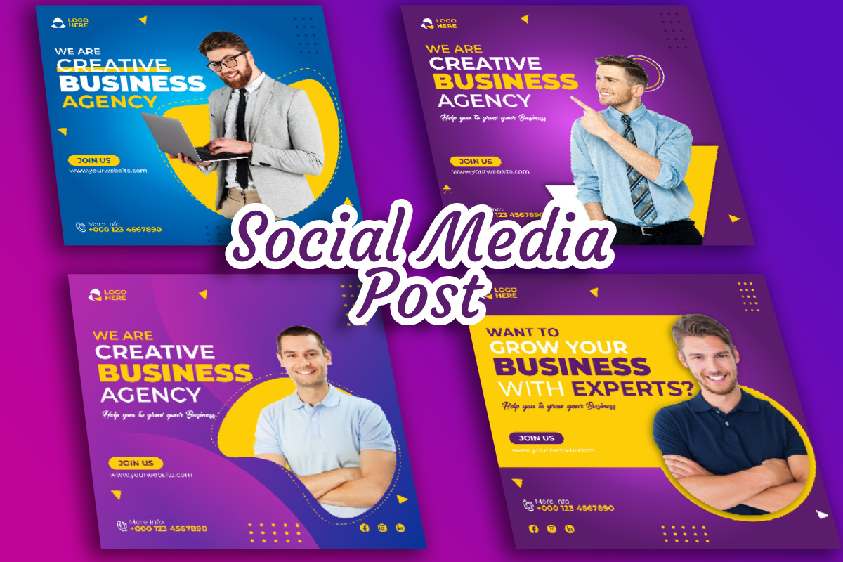 Social Media Post Design by Ruhul Amin on Dribbble