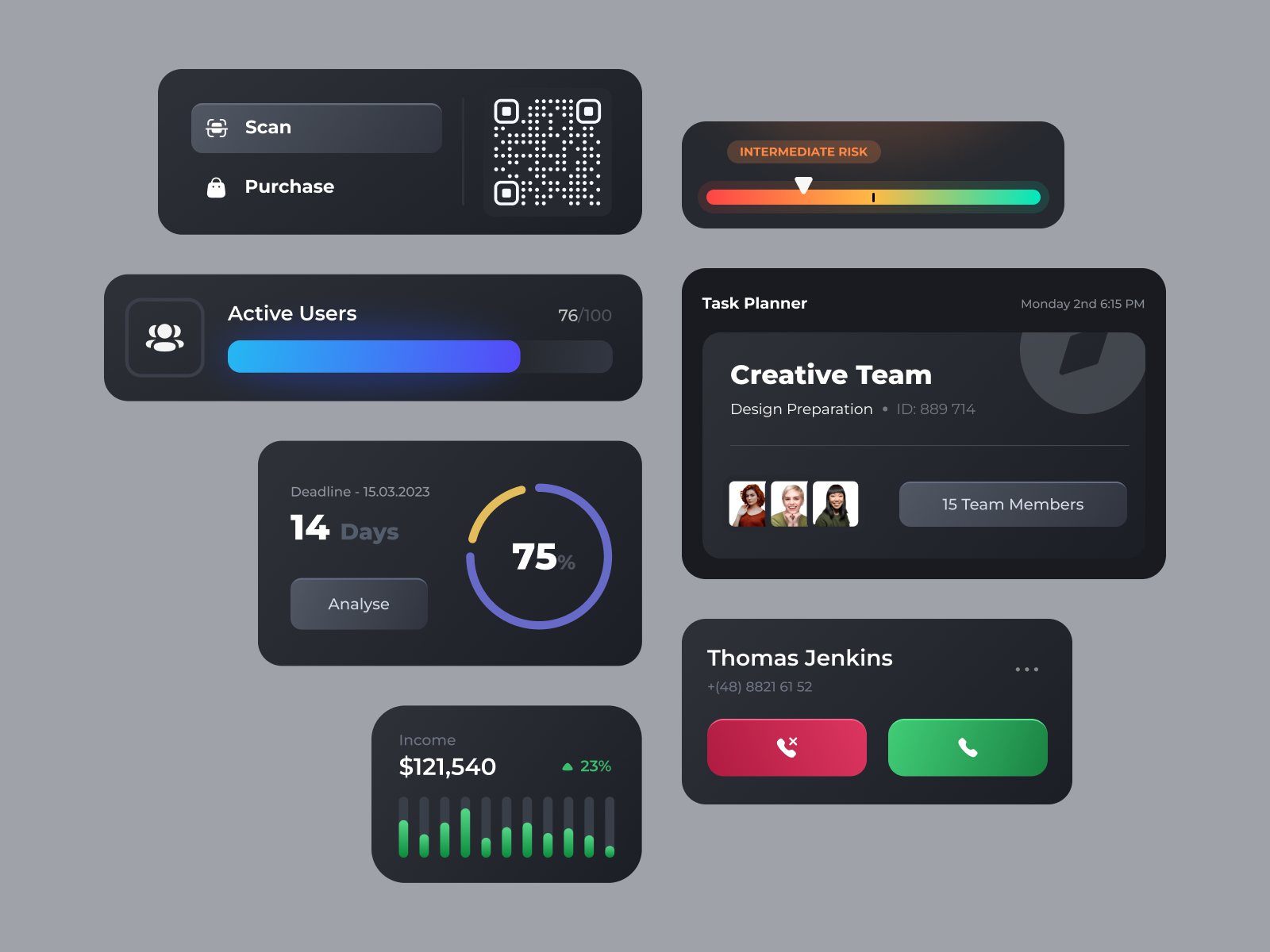 User Interface Widgets & Components - No-Code App Builder by Jarosław ...