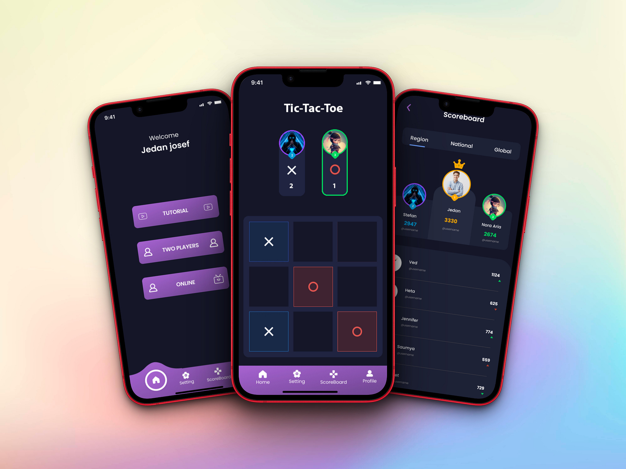 Tic Tac Toe Simple But Intuitive Game By Bhargavi S On Dribbble