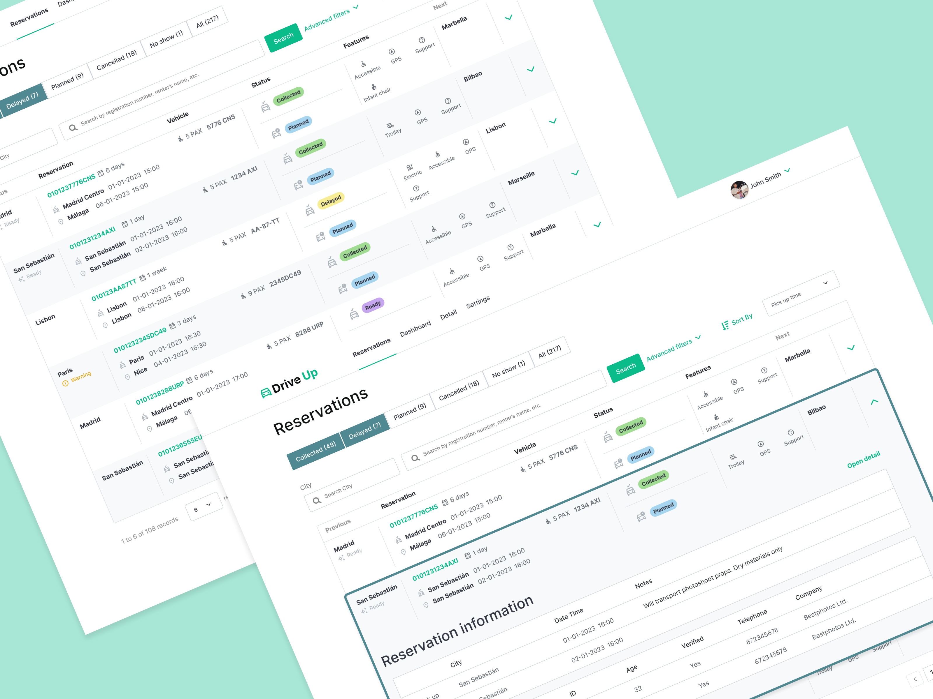Advanced expandable table by Helena Lozano for OutSystems on Dribbble