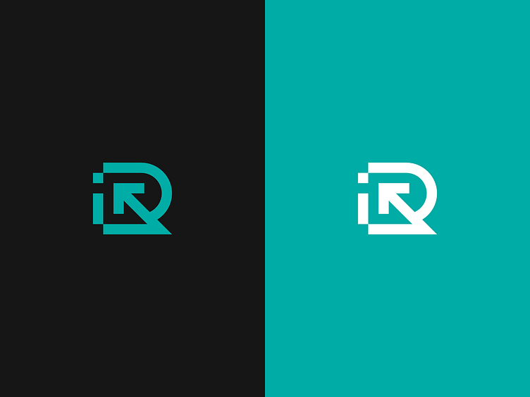 IR Monogram Logo by JAARGIB_DESIGN on Dribbble