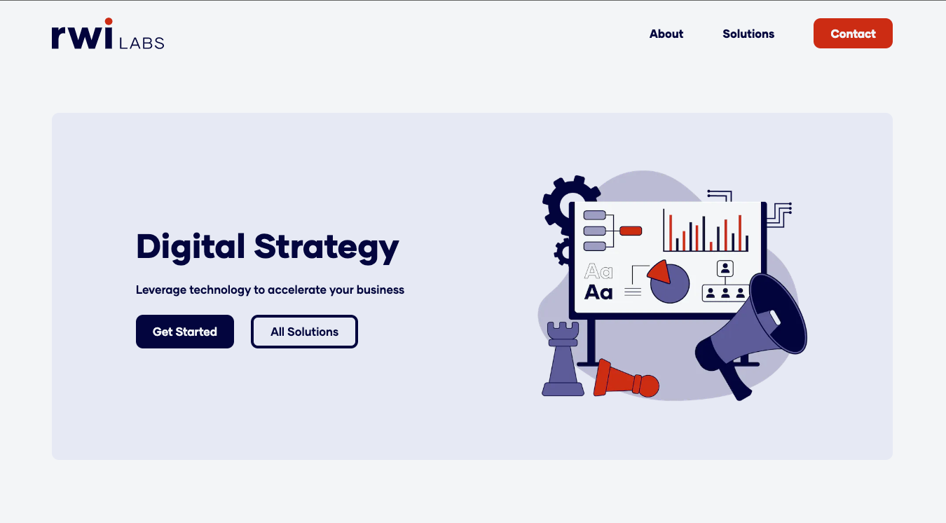 Digital Agency Service Page Designs by Sam Urwin on Dribbble