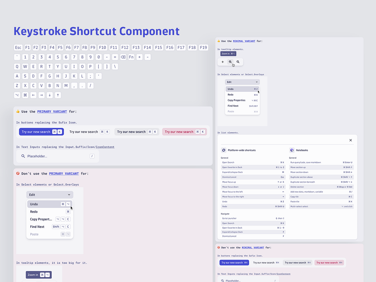 A Shortcut Component by Paulo Ferreira on Dribbble