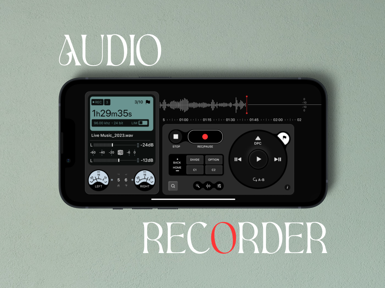 Audio Recording App UI Design Concept by Kartik Konje on Dribbble