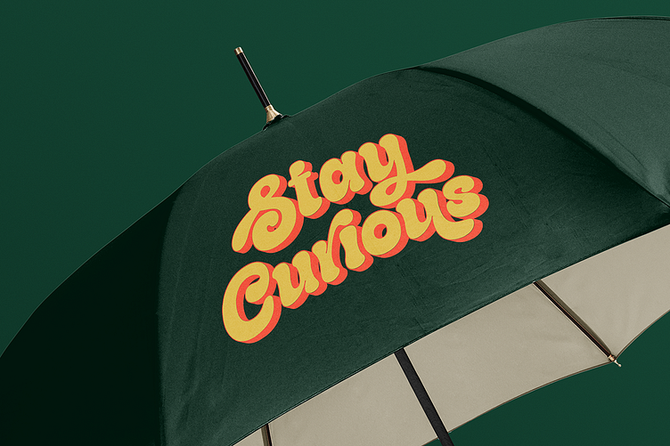 Gladolia - Chunky Groovy Font by Dharmas Studio on Dribbble