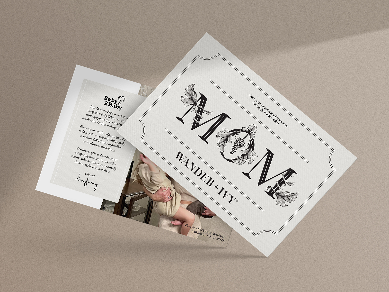 Mom Postcard Design by DarkRoastCo on Dribbble