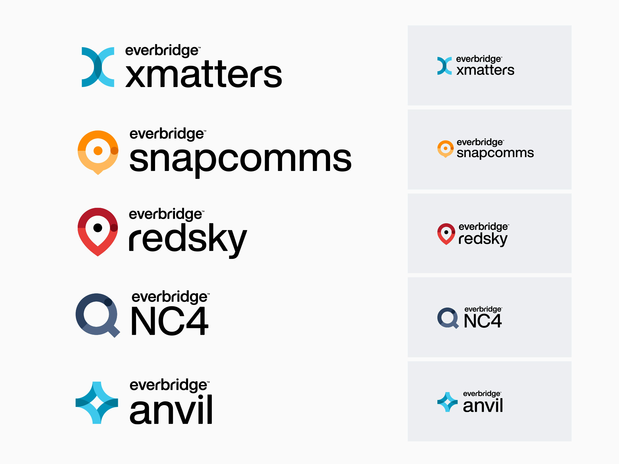 Everbridge Sub Brands by FINAO® Agency on Dribbble