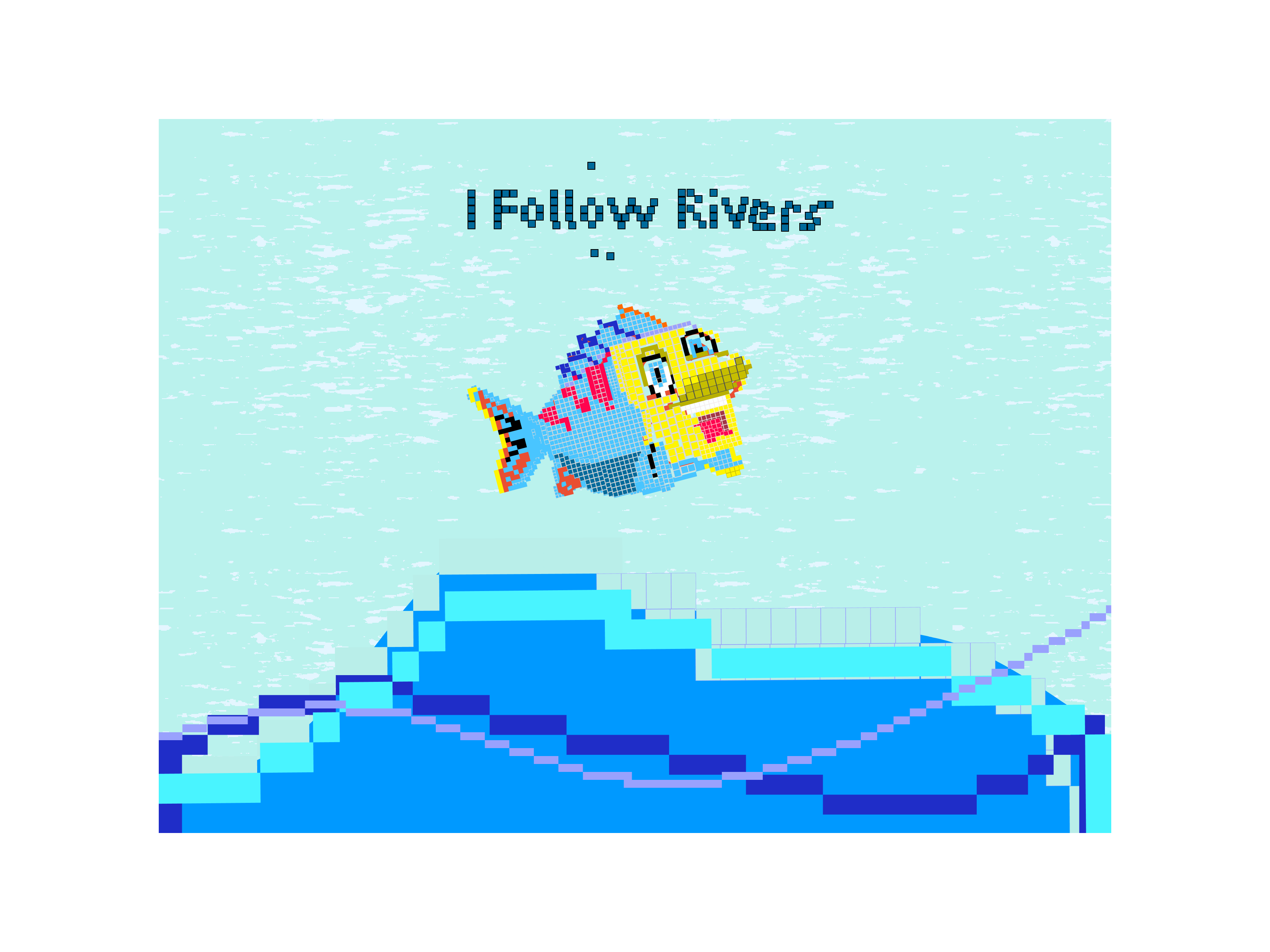 Pixelated Fish by VAISHNAVI KUMARI on Dribbble