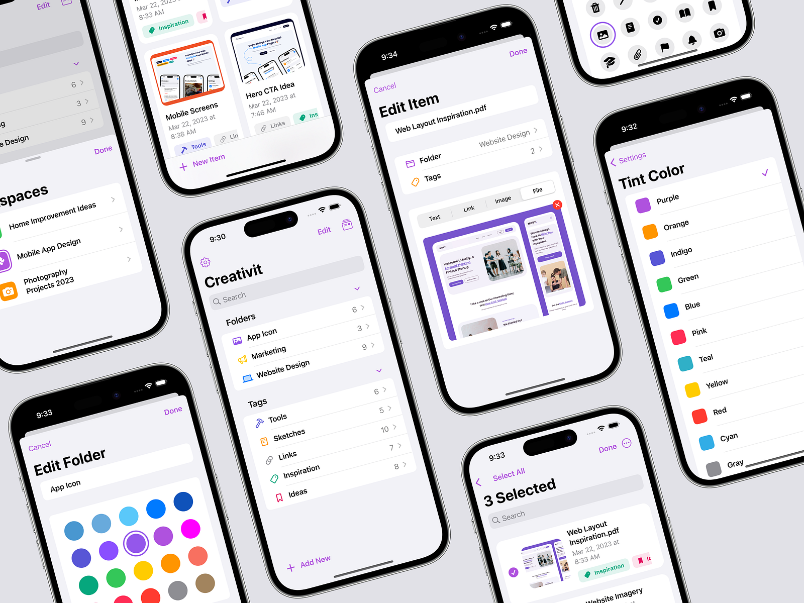 Creativit - iPhone Screens by Daniils on Dribbble