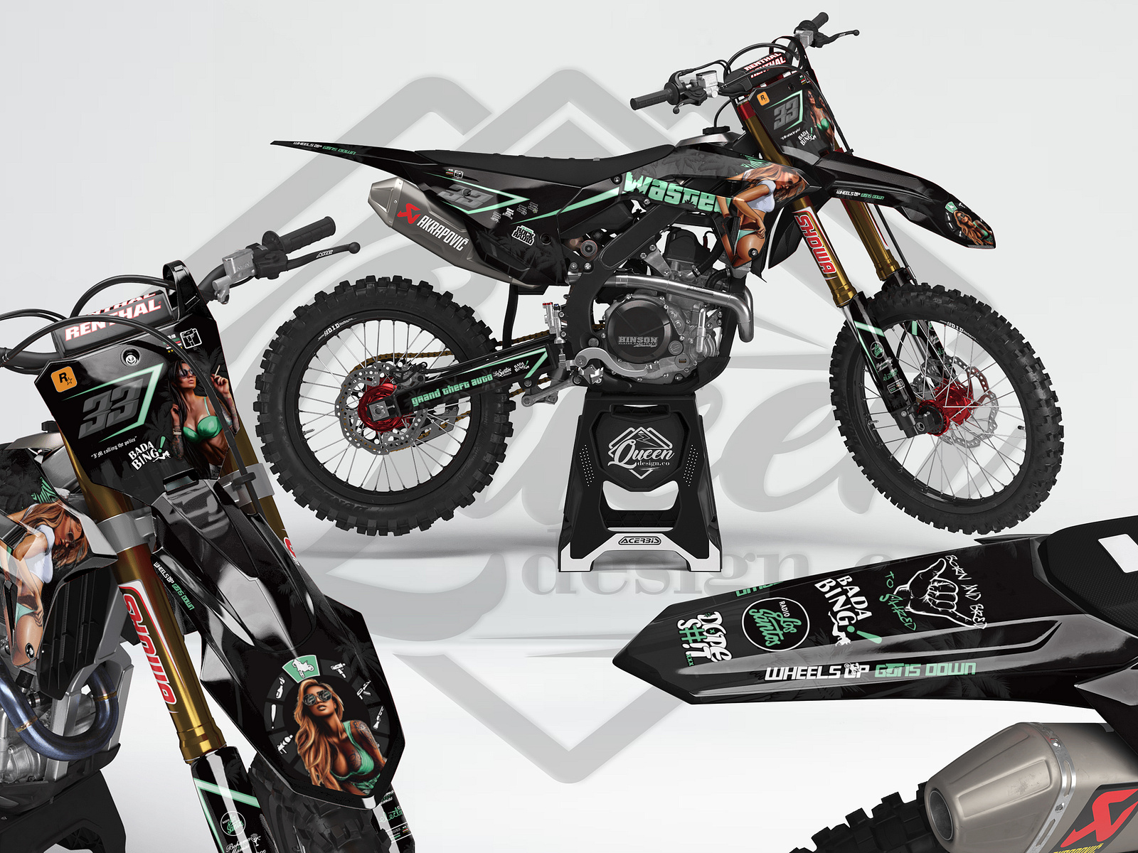 CRF 450R 2021 MOCKUP by CDM Graphics.co on Dribbble