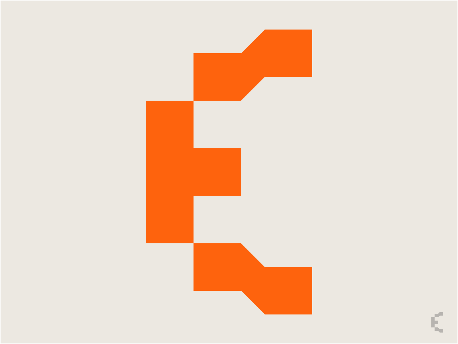 36 Days of Type: E by Maks from Visuals Work on Dribbble