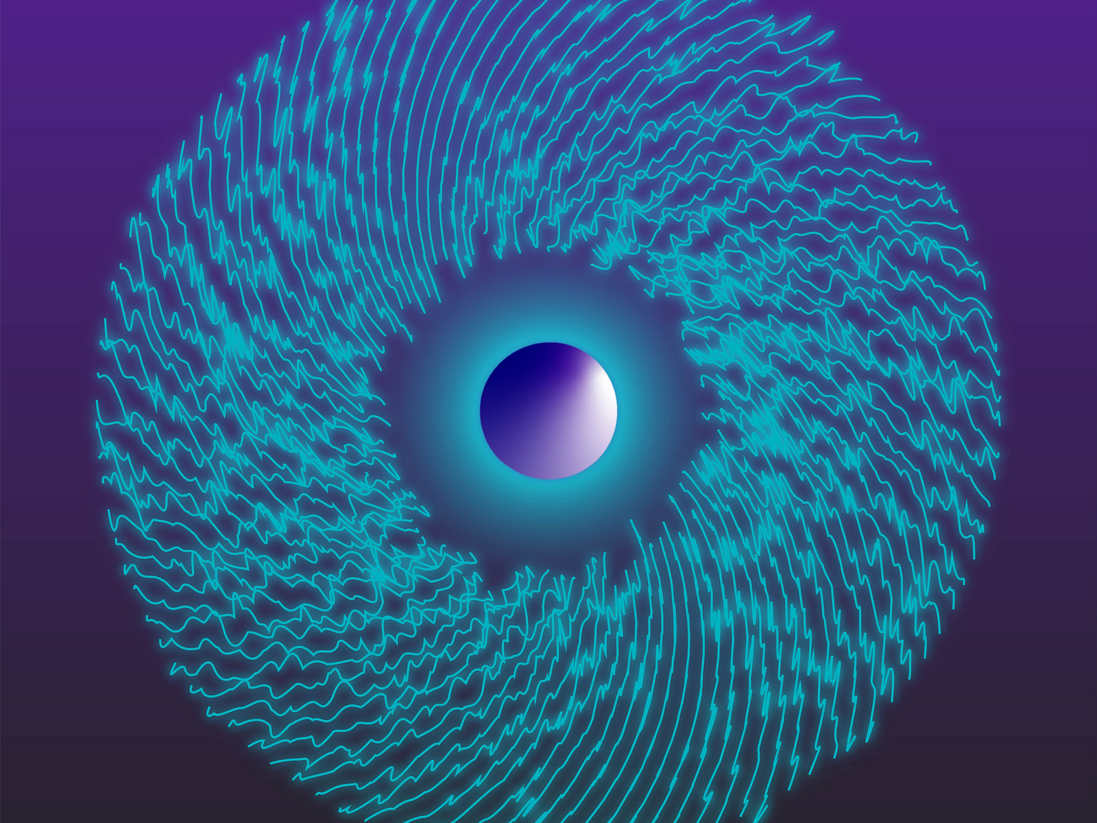 WAVE __004 - Cover Art by Gabriel Bourget on Dribbble