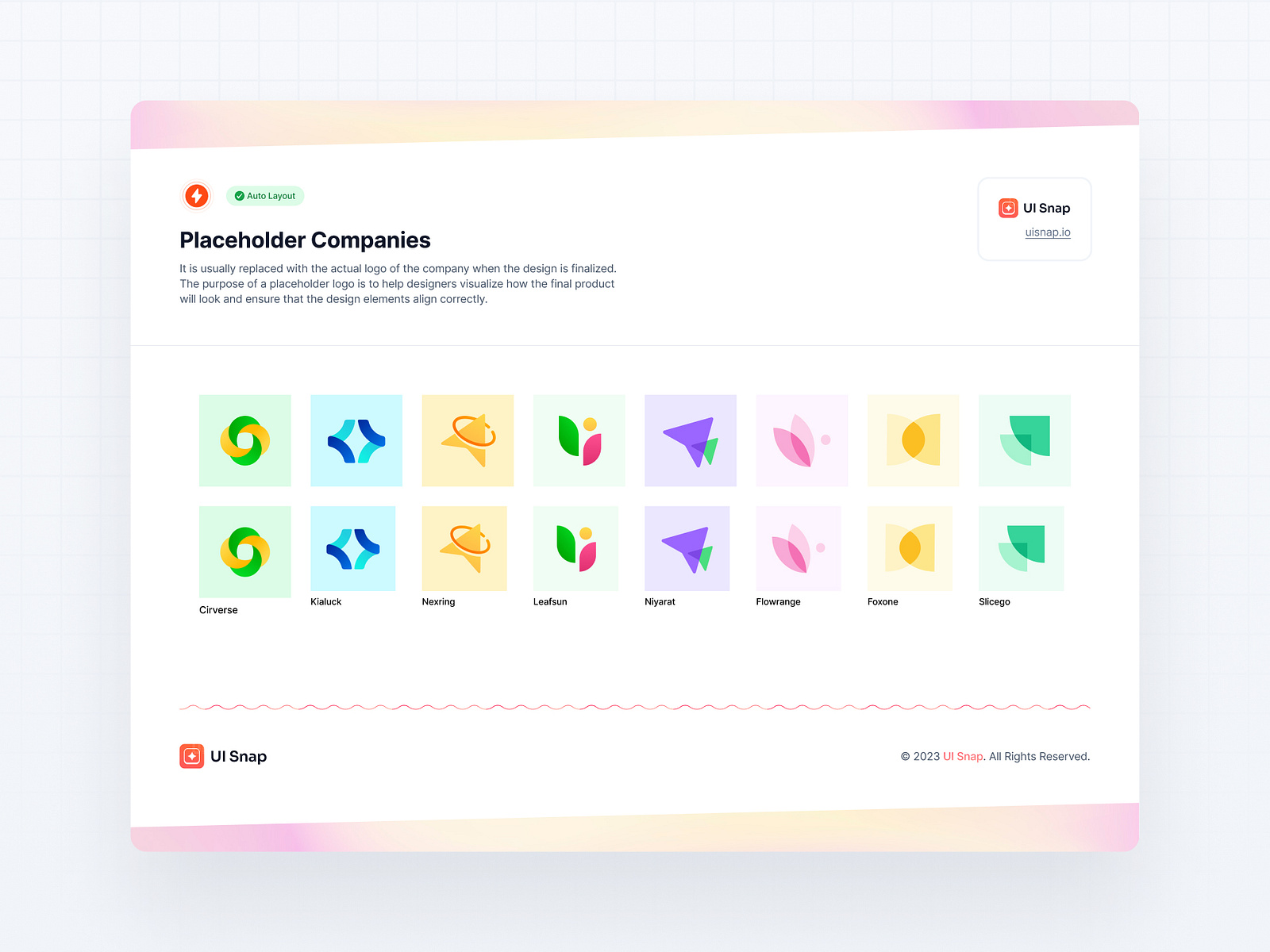 UI Snap - Companies Logos by UI Snap on Dribbble