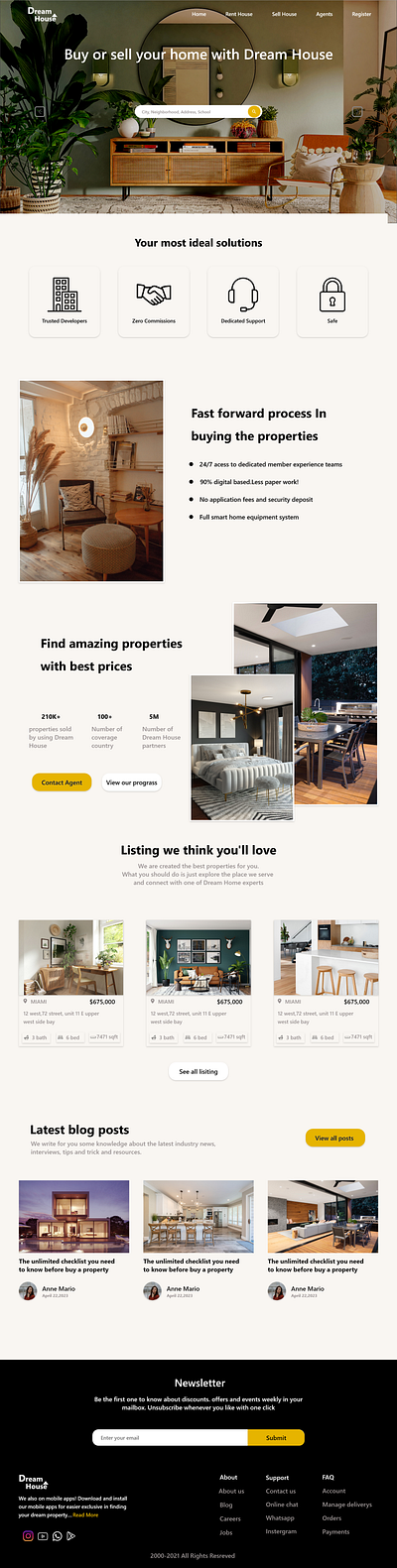 Dream House by Dushani on Dribbble
