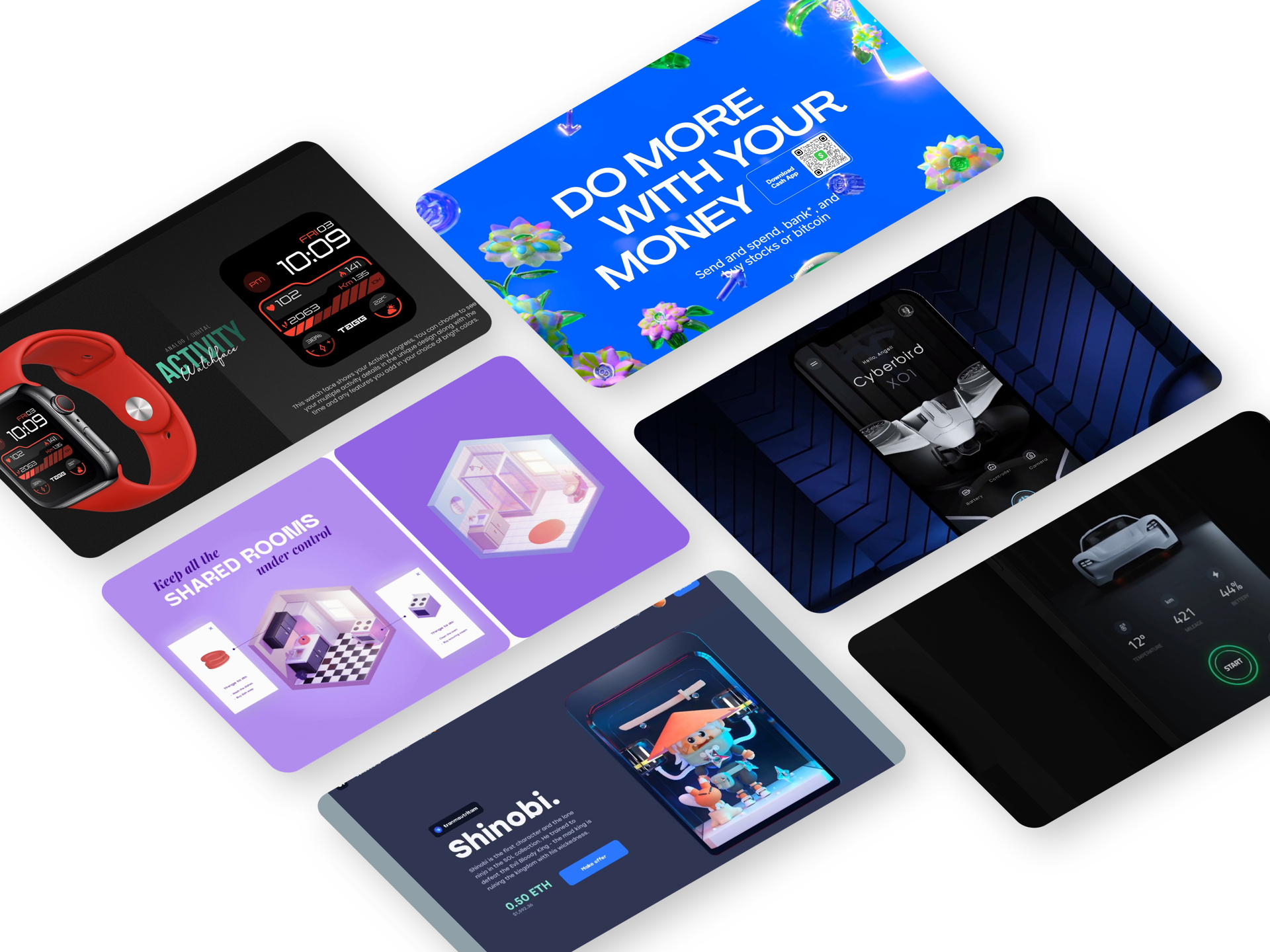 UI Design Trends 2023 by Muneeb Idrees on Dribbble
