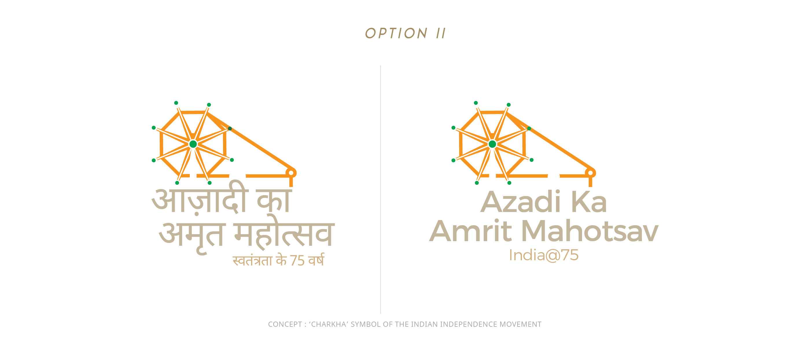 Azadi Ka Amrit Mahotsav: Official Logo, Coin, Branding by Rahul Hans on ...