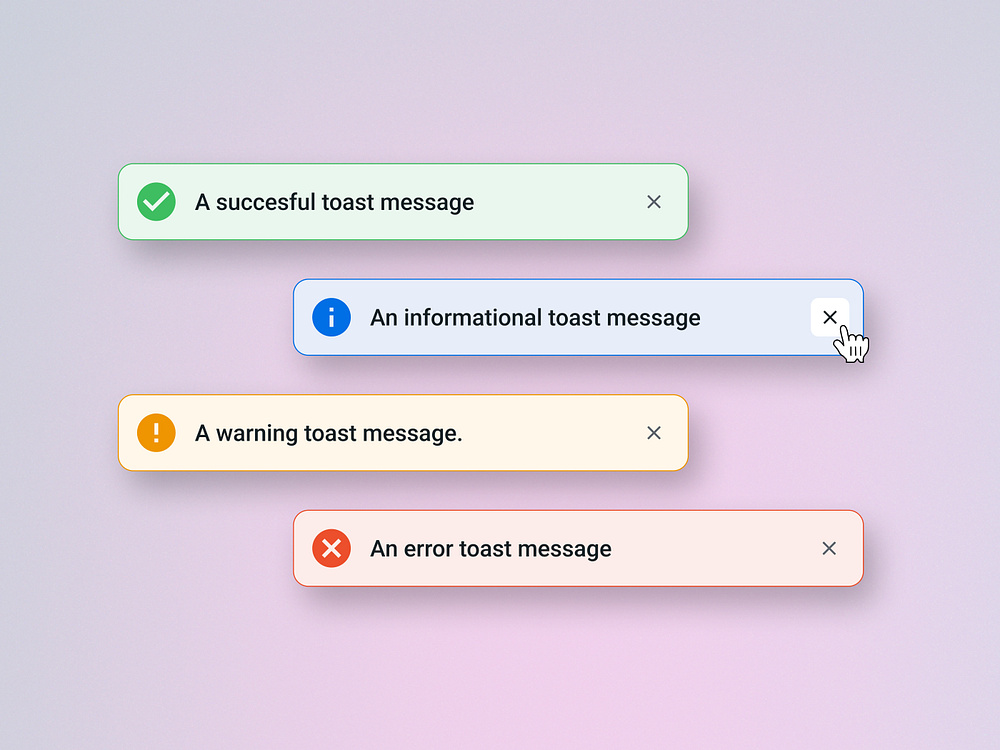 Toast Notification designs, themes, templates and downloadable graphic ... Toast Notification designs, themes, templates and downloadable graphic ...