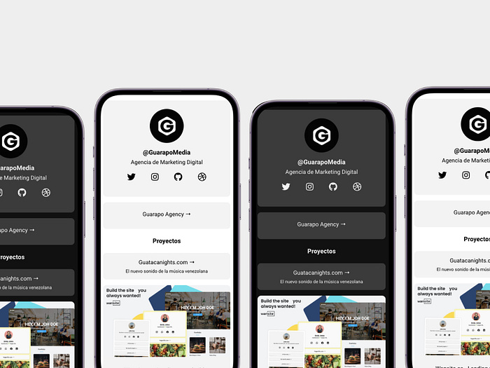 Linktree designs, themes, templates and downloadable graphic elements ...