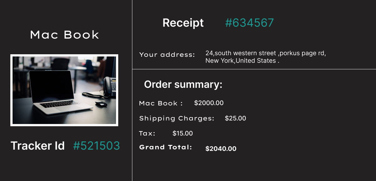 Email Receipt by Taha Sadriwala on Dribbble