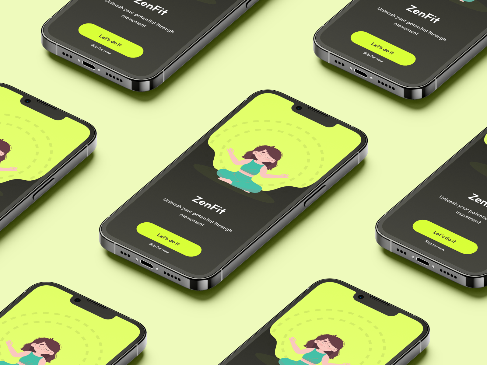 ZenFit - Fitness app by Darshil gohel on Dribbble