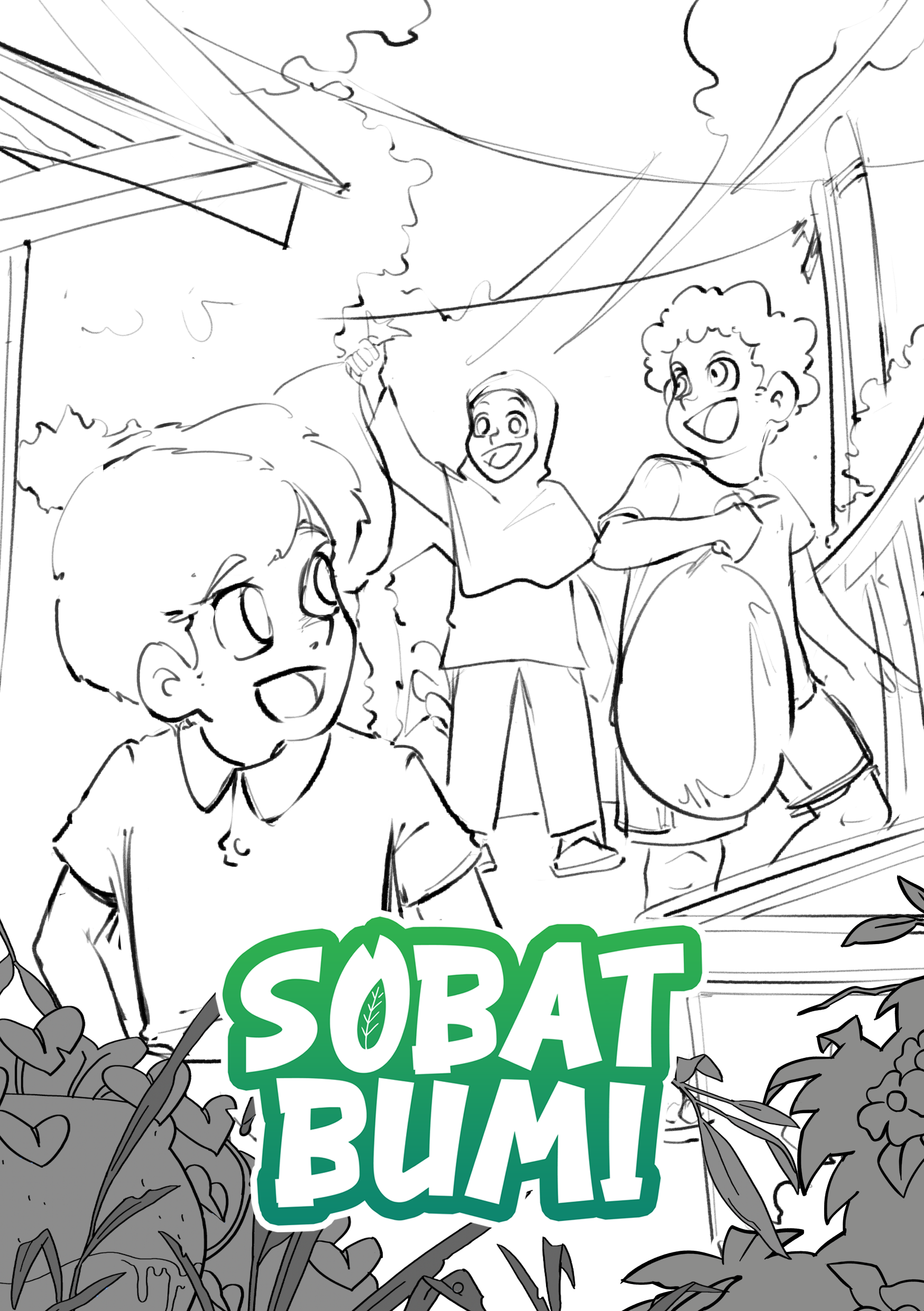 Sobat Bumi Comic by Fiqri Aziz Octavian on Dribbble