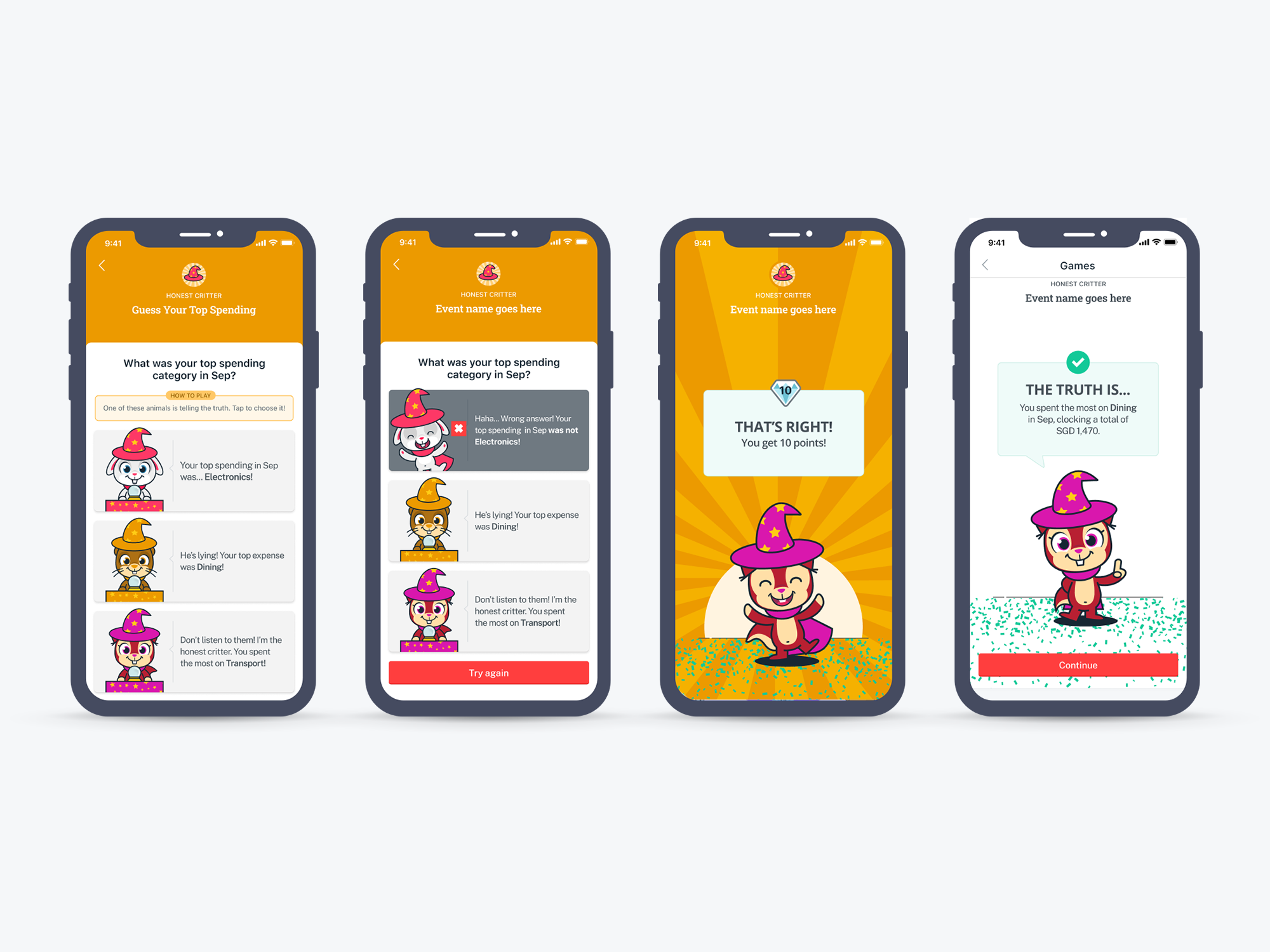 Gamified Quizzes for financial app by SOSFactory 💊 on Dribbble