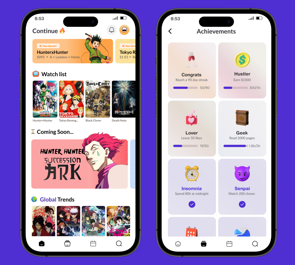 Anime Streaming App (Remake) by Sika Antwi on Dribbble