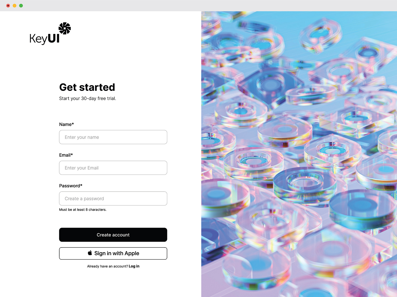 Get Started Ui Design by KeyBee on Dribbble