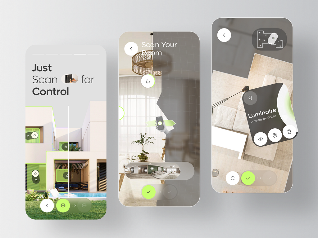 RoomVision - Smart Home App by Stav D. for RonDesignLab ⭐️ on Dribbble